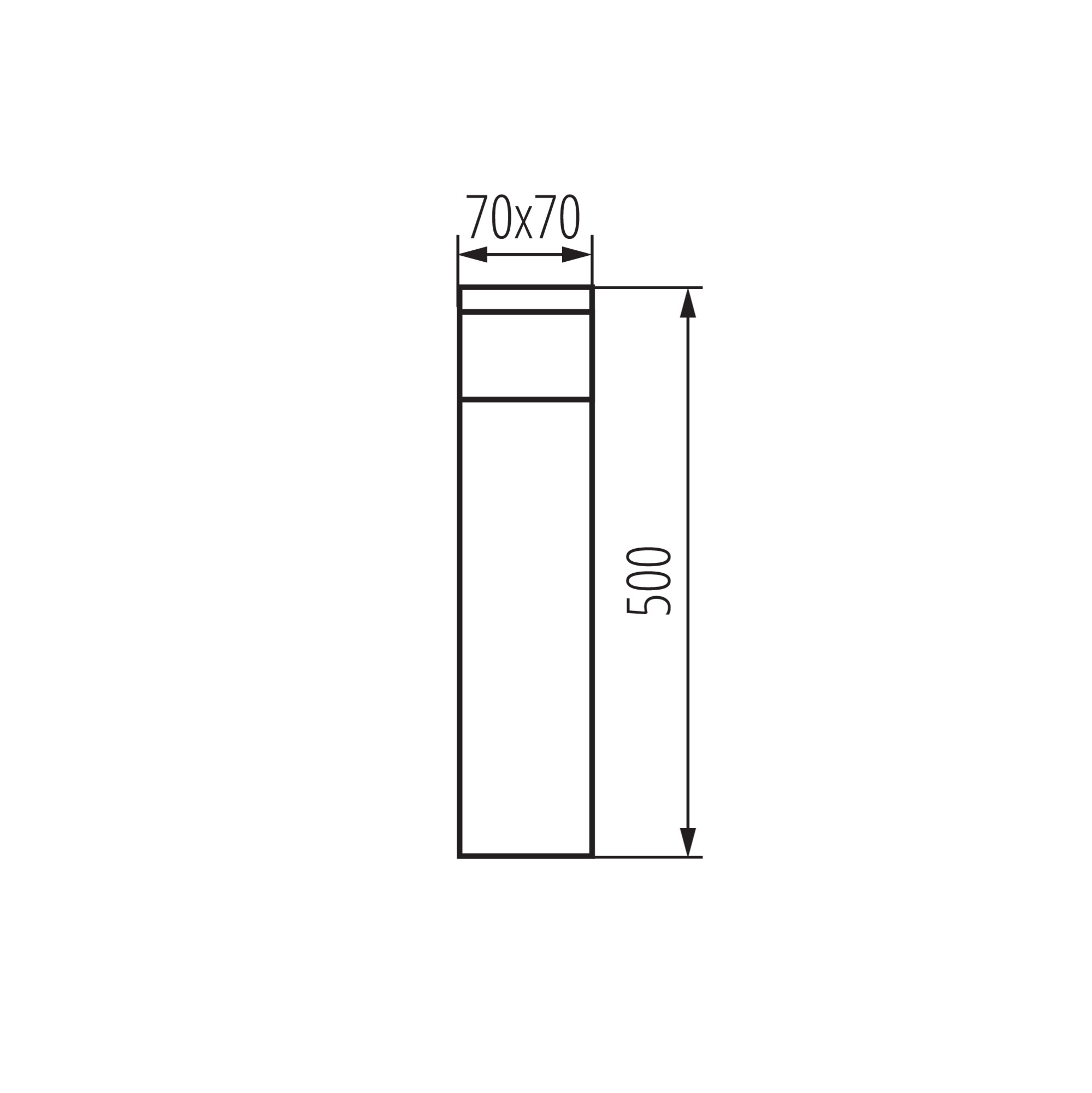 DASTEN 50 B - Lampy ogrodowe - sklep Kanlux for home